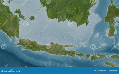 Java Sea Bounding Box Satellite Map Stock Illustration Illustration Of World Boundary