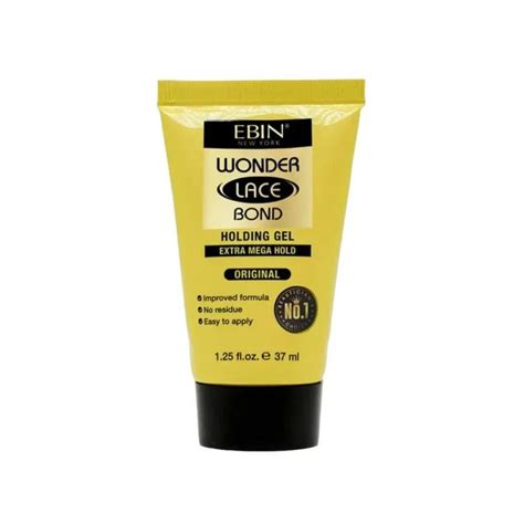 Ebin New York Wonder Lace Bond Holding Gel Extreme Firm Hold Active