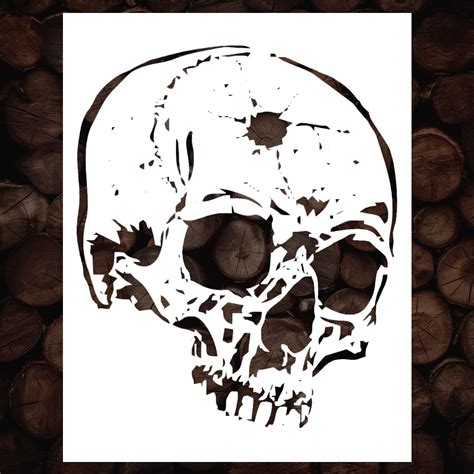 Printable Airbrush Skull Stencils Printable Stencils