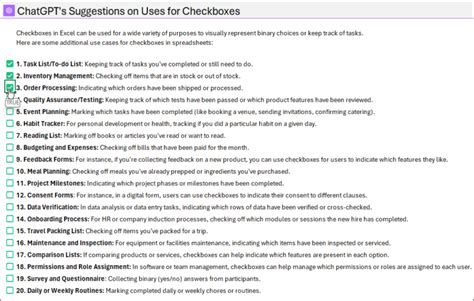 New Checkboxes In Excel Excel Campus