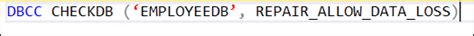 recovering microsoft sql database from suspect mode state