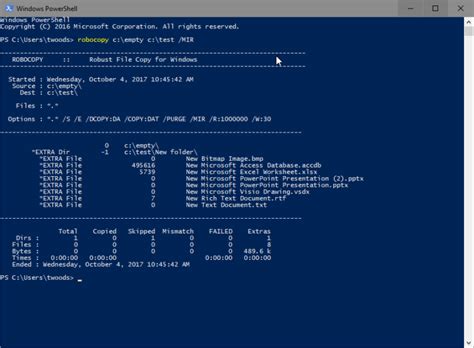 How To Delete All Files In A Directory With Robocopy Tyler Made
