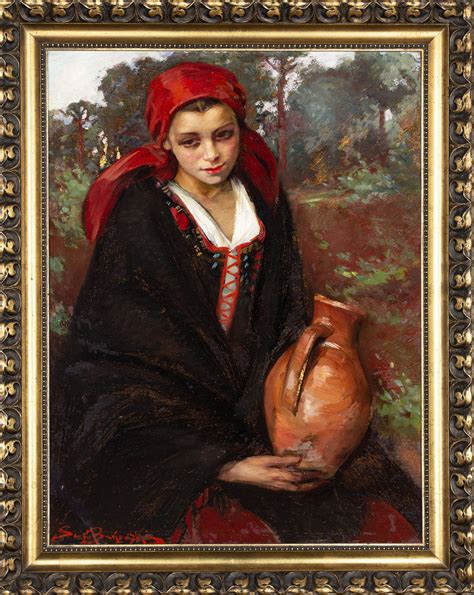 Stefan Bukowski Młoda Krakowianka Connaisseur Kraków Salon Dzieł Sztuki