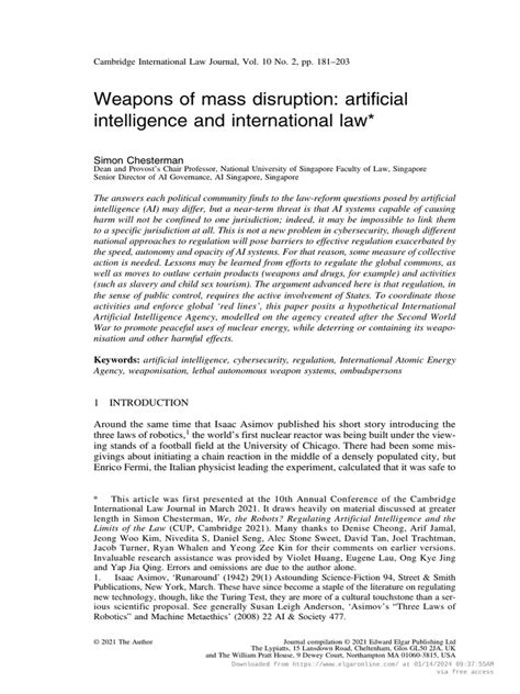 Weapons Of Mass Disruption Pdf Artificial Intelligence