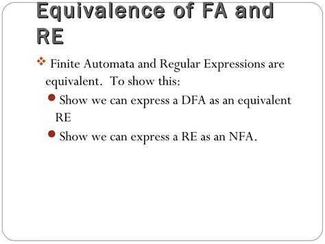 regular expressions theory of computation ppt programming languages
