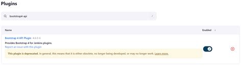 How To Remove Deprecated Plugins From Jenkins While Using Docker