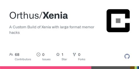 Github Orthus Xenia A Custom Build Of Xenia With Large Format Memor Hacks