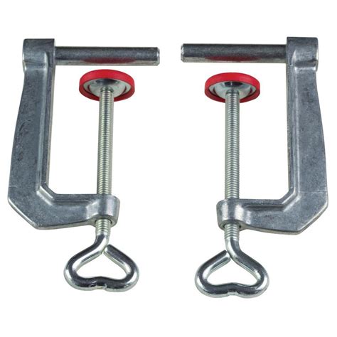 Bessey 2 14 In Table Clamp 2 Pack Tk 6 The Home Depot