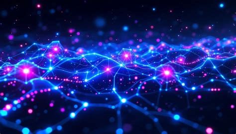 Free Neural Network Illuminated Image | Download at StockCake