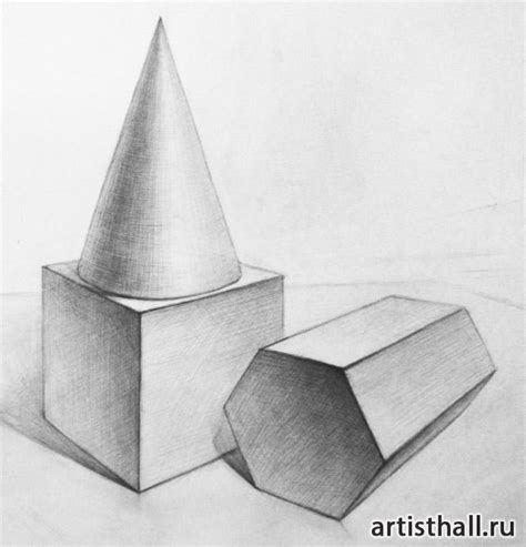 Рисование геометрических фигур Artisthall Художественная мастерская Геометрические фигуры