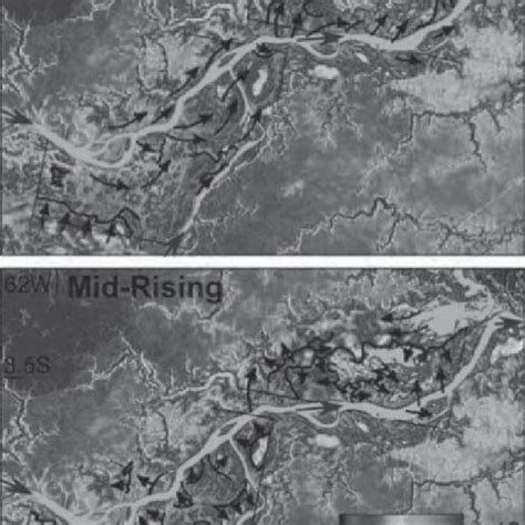 14 Patterns Of Inundation And Flow Direction On The Amazon Floodplain Download Scientific