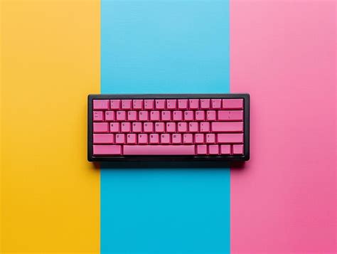 Computer Keyboard Key Isolated On White Premium Ai Generated Image