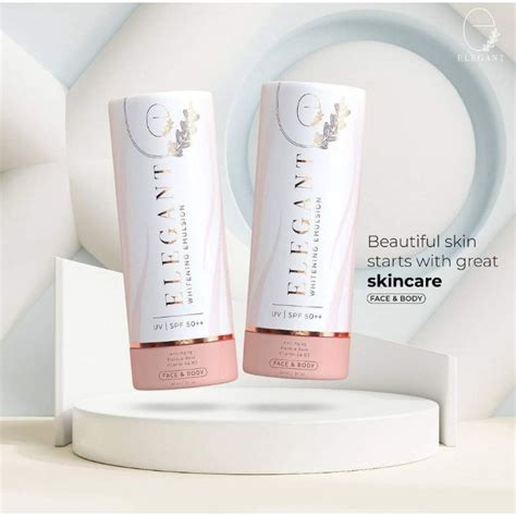 Elegant Whitening Emulsion Sunscreenewe Shopee Malaysia
