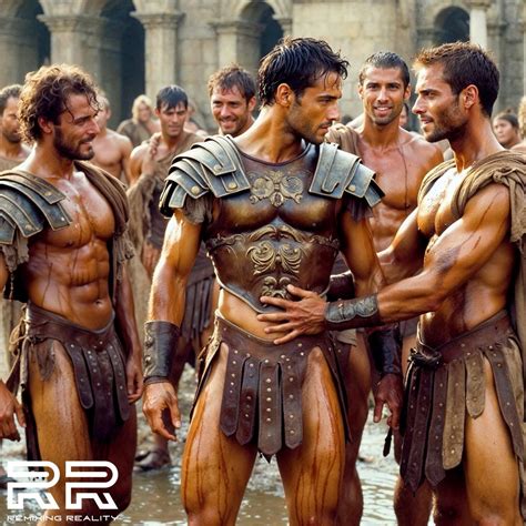 Image Tagged With Gay Ai Art Gladiator Remixingreality On Tumblr