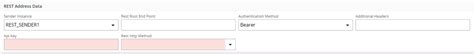 Configure The Rest Transport Connector Technical Documentation For