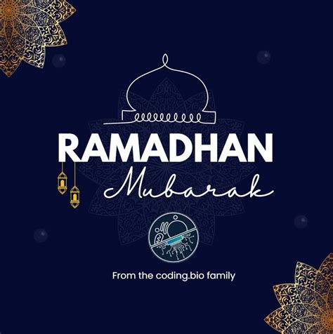 Coding Bio On Linkedin Ramadanmubarak Codingbio