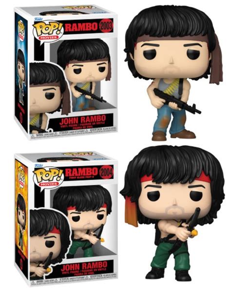 Rambo Funko Pop Movies Complete Set 2 Pre Order Ships April