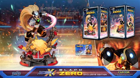 Mega Man X Black Zero Exclusive Edition First 4 Figures