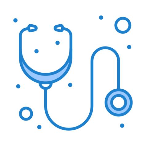 Icono De Estetoscopio Generic Blue
