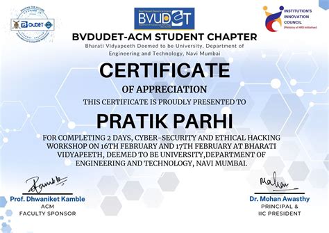 Cybersecurity Acm Workshop Ethicalhacking Pratik Parhi