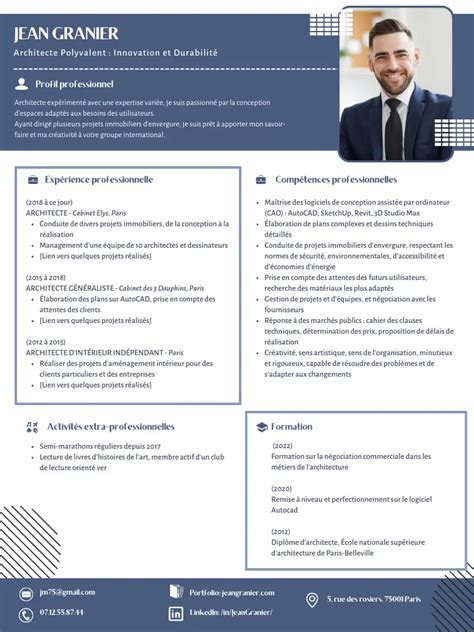 Cv Darchitecte Les Clés Du Succès Exemple Astuces