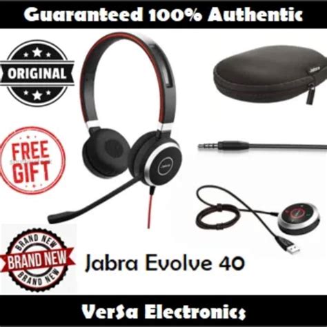 Jabra Evolve 40 Headset New Shopee Philippines