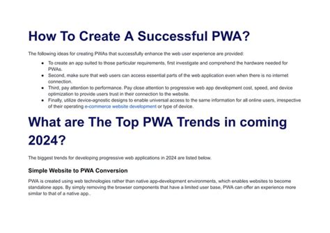 Pwa Development Guide Creating Progressive Web Appspdf