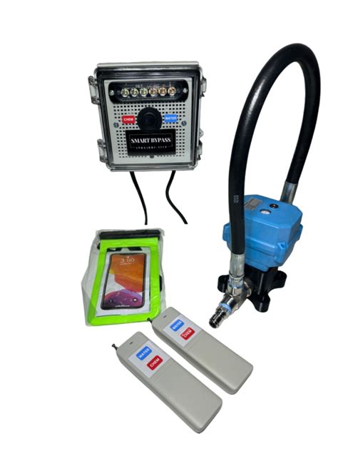 Downstream Remote Bypass Kit W Stainless Steel Fittings