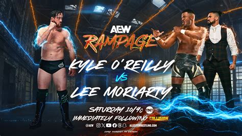 Kyle Oreilly Vs Lee Moriarty Part Of Four Match Aew Rampage Lineup F4w Won