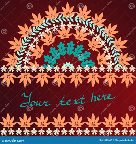 Decorative Element Border Stock Vector Illustration Of Element 49647653