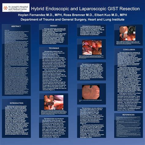 Hybrid Endoscopic And Laparoscopic Gist Resection Sages Abstract Archives