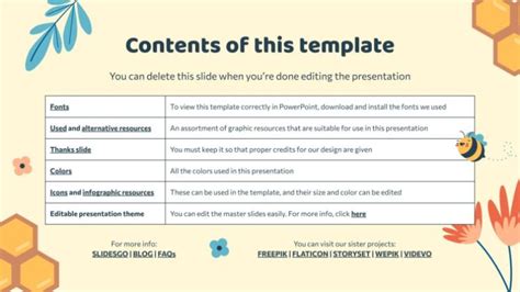 Bee Theme For Elementary Presentation Bee Theme For Elementary Presentation