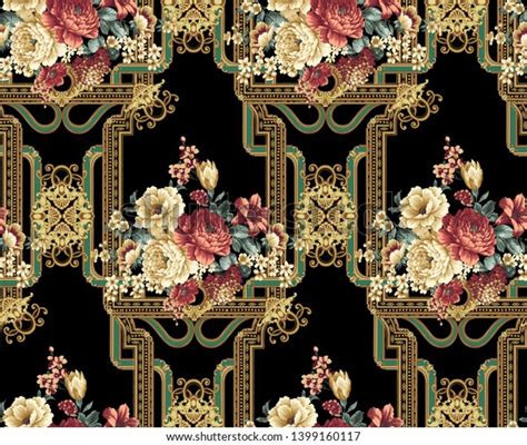 바로크 로코코 양식의 황금 요소 빈티지 스톡 일러스트 1399160117 Shutterstock