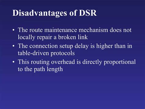 Wireless Routing Protocols PPT Computer Networking Computing