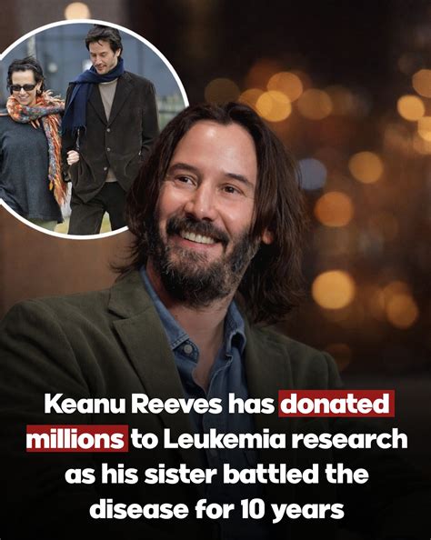 No Keanu Reeves Reportedly Donated 70 Of His Earnings From The