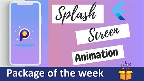 do animated splash screen app icon or logo lottie animation in lottie