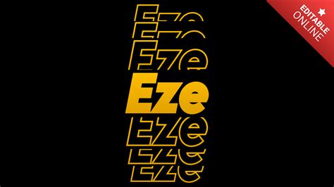 Eze Text Effect Generator Textstudio