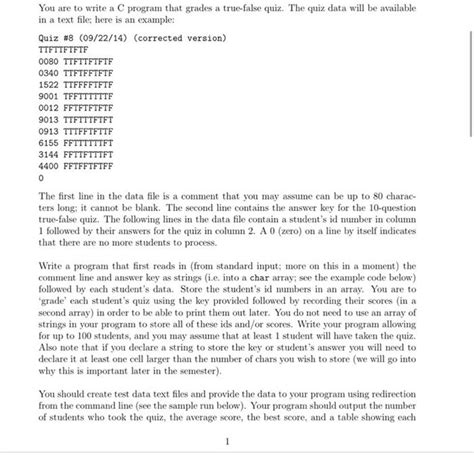 solved please write in c to input from the file to the