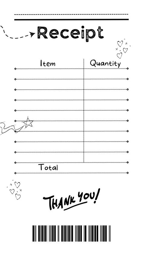 Cute Receipt Template Templates Printable Free Cute Receipt Template Free Printable Receipt Cute Receipt Template Templates Printable Free Cute Receipt Template Free Printable Receipt