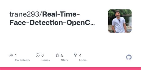 github trane293 real time face detection opencv gpu