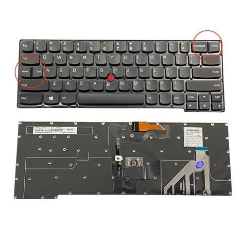 Keyboard For Lenovo X Carbon Nd Gen With Trackball And Backlight Aics