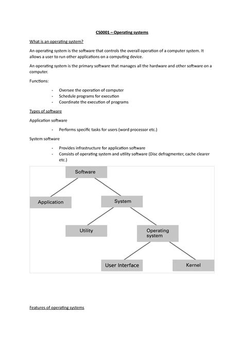 cs0001 a operating systems lecture 4 cs0001 operating systems what