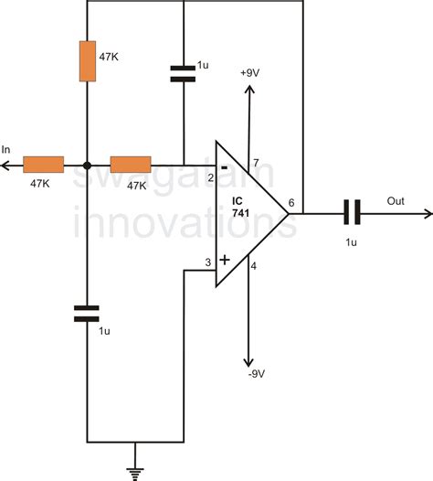 Circuit Diagram Of Low Pass Filter