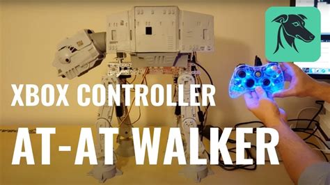 Xbox Controller Remote Controlled At At Walker Arduino Uno Youtube