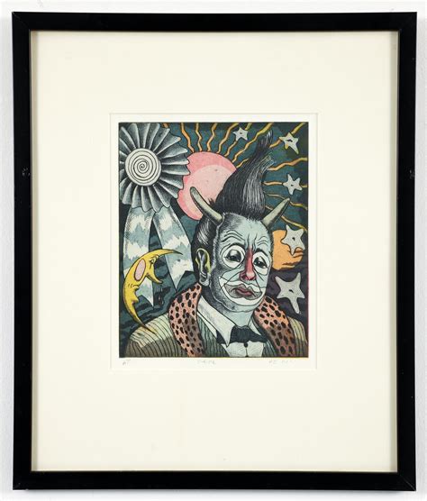 Nick Bubash Nick Bubash Pride Seven Deadly Sins Etching 2001 2001