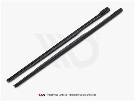 Side Skirts Diffuser Mini Lci2 Cooper S Gloss Black Maxton Design Killallchrome®