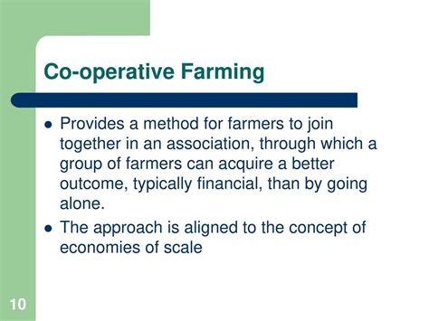 Contract Corporate And Cooperative Farming Ppt Download