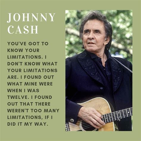Johnny Cash Timeline Quotes