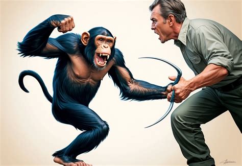 Chimps Attacking Humans Playful Primates Or Misunderstood Friends