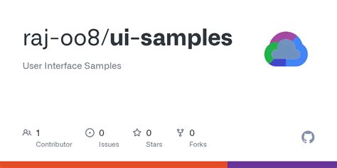 Github Raj Oo8 Ui Samples User Interface Samples